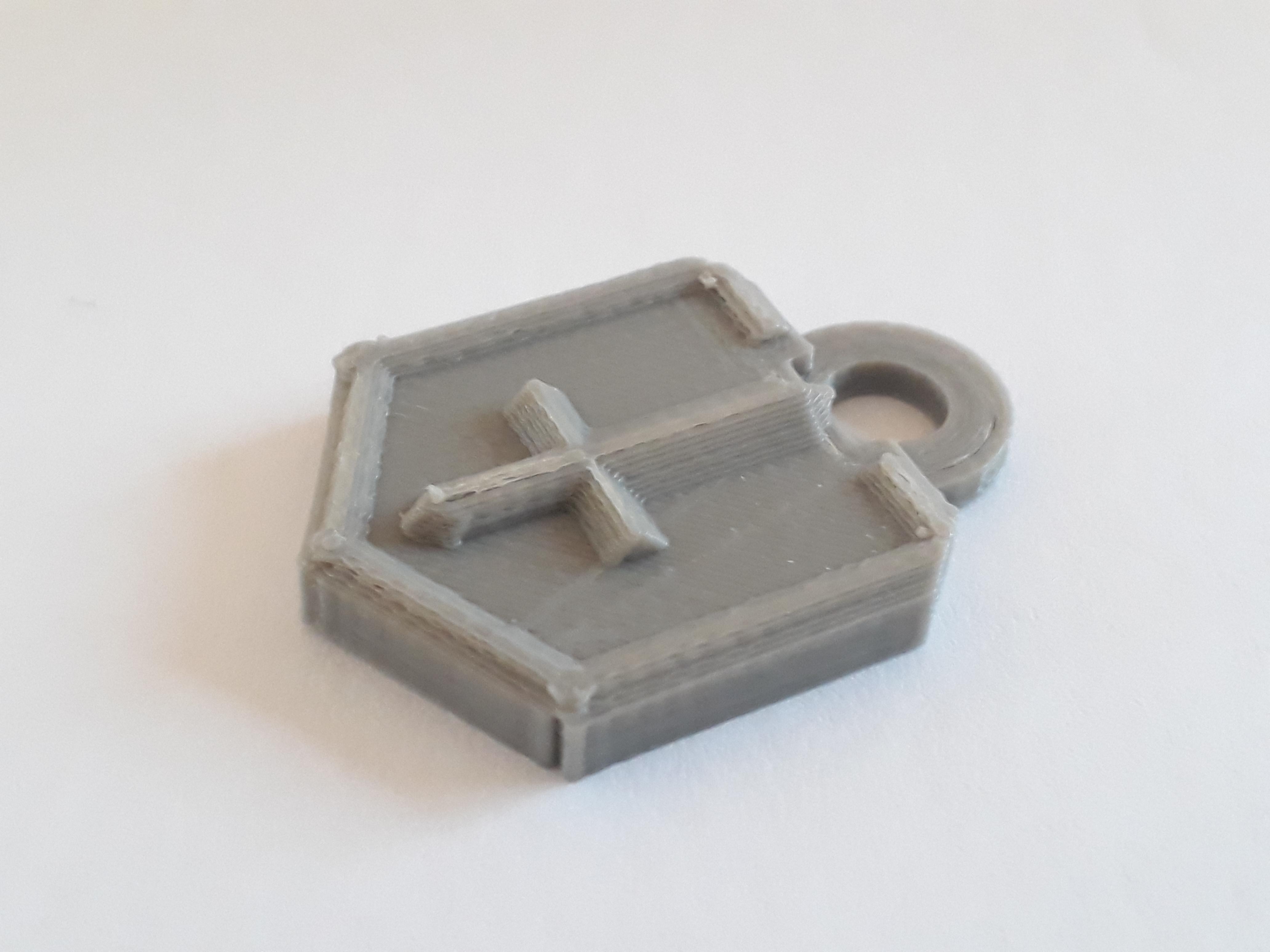 3D Printable Clash Royale - Challenger I Keychain by Chris Huang