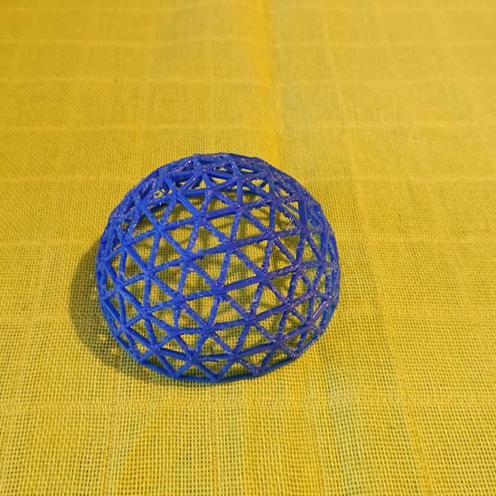 3D Printable Geodesic dome by Daniil Babanin