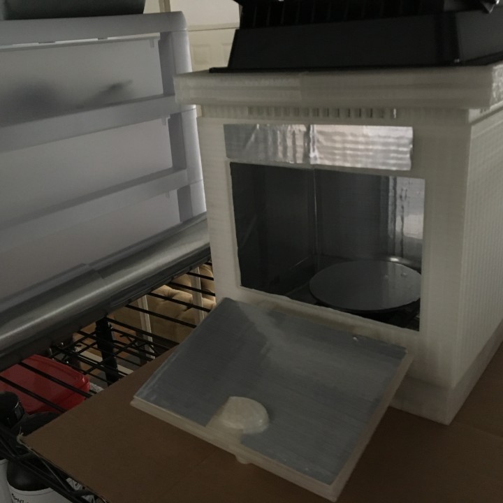 3D Printable Cure Chamber for Resin Prints by Kevin Huang
