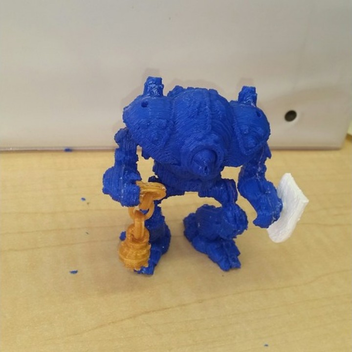 3D Printable Modular Mech SteamPunk Set by Michael Hersel