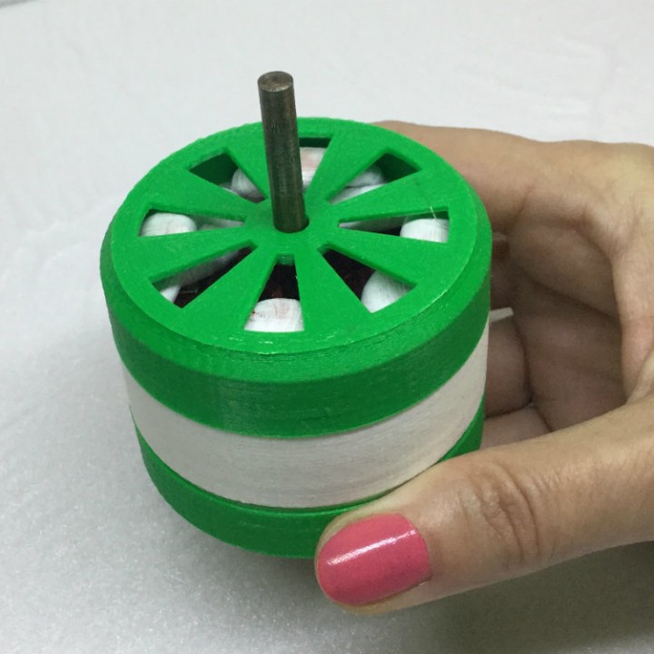 3D Printable Gen6 - 3d printed, Halbach Array electric power generator ...