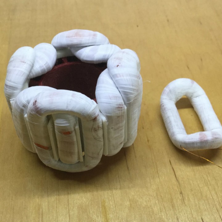 3D Printable Gen6 - 3d printed, Halbach Array electric power generator ...