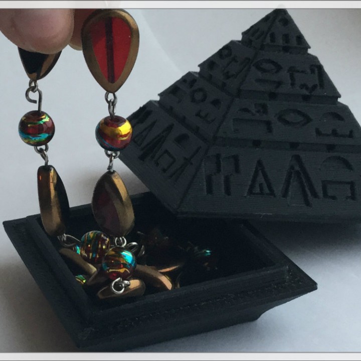 3D Printable Pyramid Starship Stargate by Tetiana Bulgakova