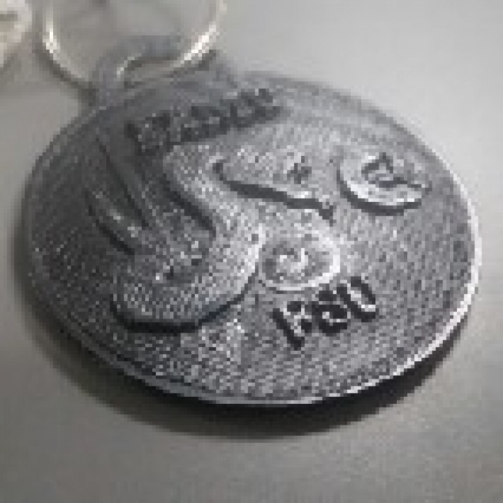 3D Printable FAMU-FSU College of Engineering Keychain by Makers