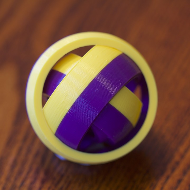 3D Printable Eudoxus Toy by Ross Stenersen