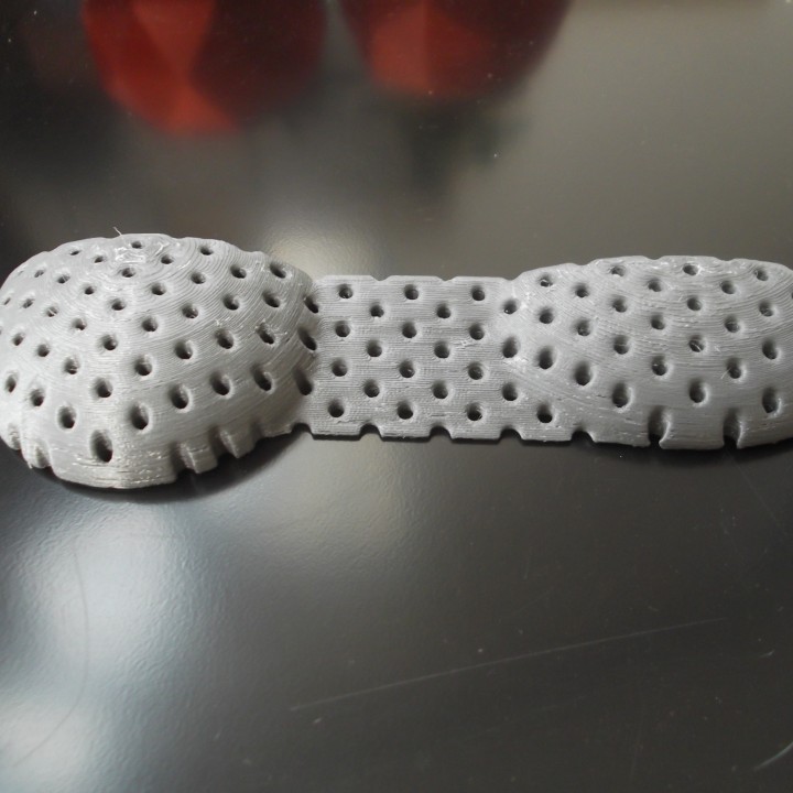 3D Printable WRIST RESTING PAD by TED3D