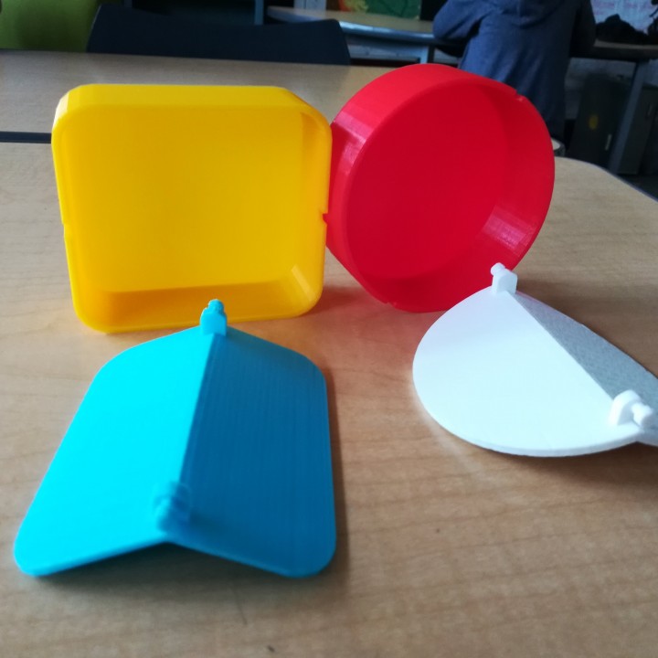 3D Printable Flip Top Box by Patrick McInerny