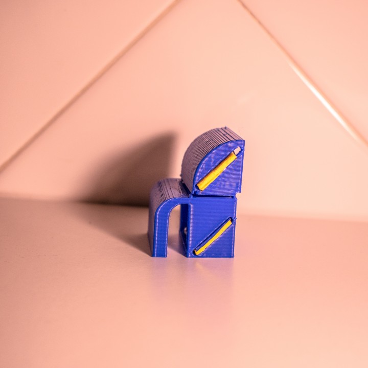 3D Printable periscope for computer camera by Ramon angosto artigues