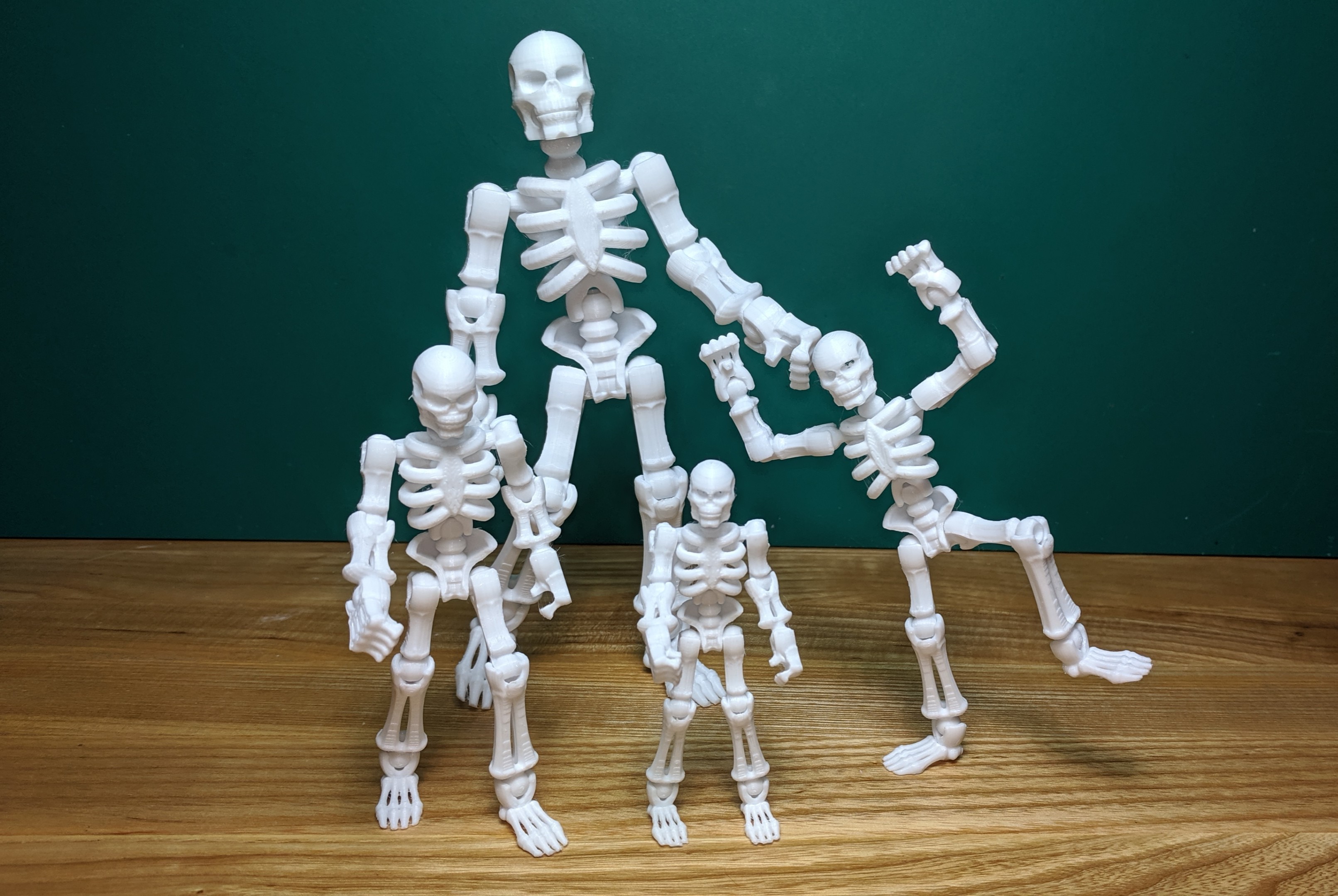 3D Printable Build your own Skeleton. by Matthew Kaye