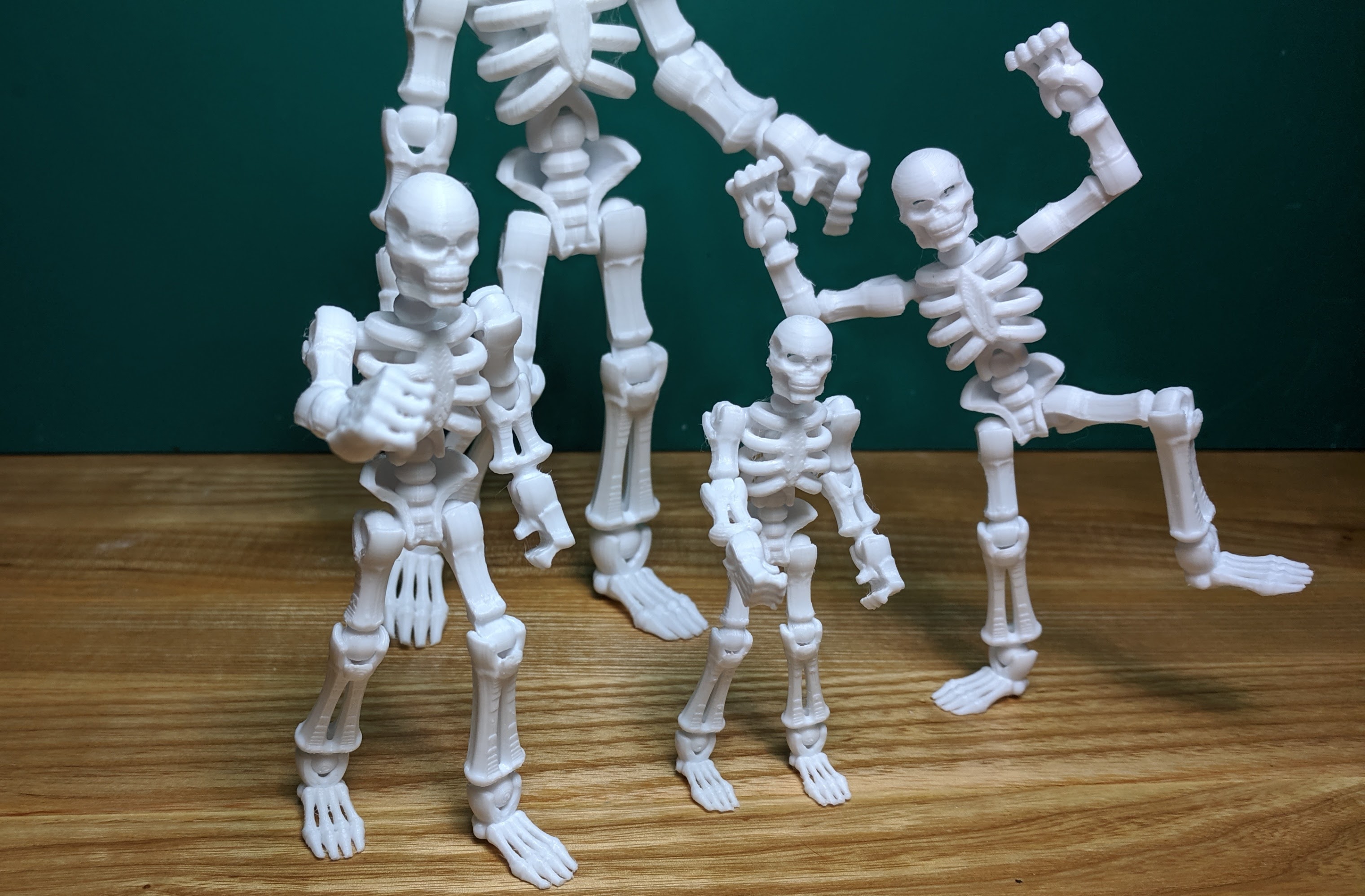 3D Printable Build your own Skeleton. by Matthew Kaye