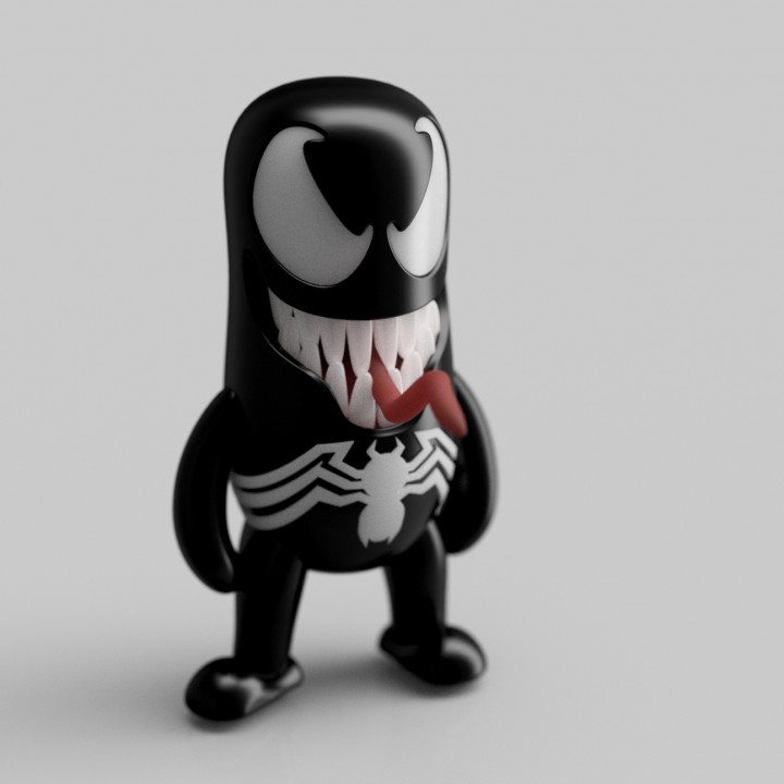 3D Printable Mini Venom by Wekster