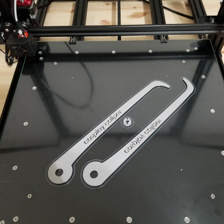 3D Print of Cosplay Calipers by Gnilrets