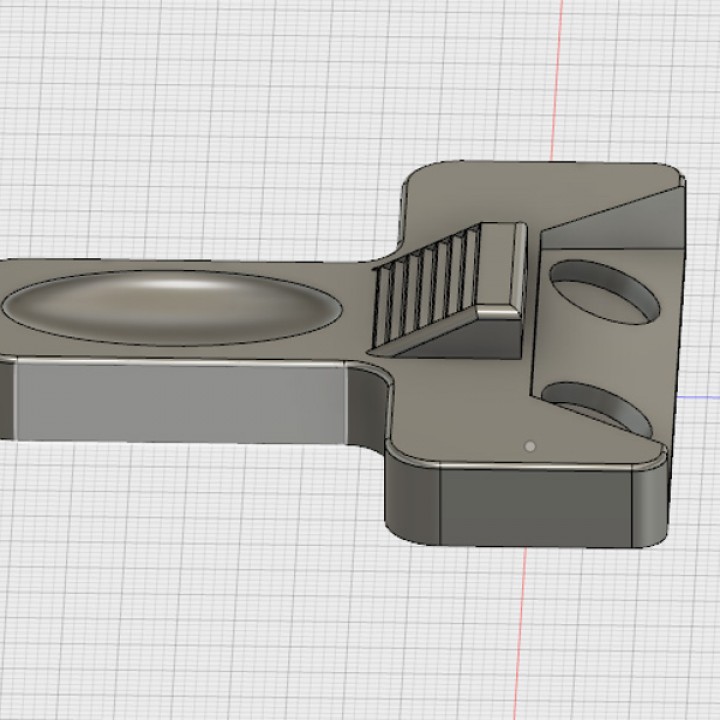 3D Printable Stanley Razor Holder by Santiago Sanchez