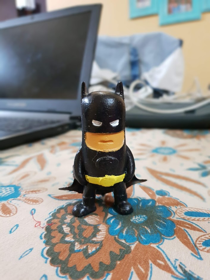3D Printable Mini Batman by Wekster