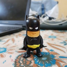 3D Printable Mini Batman by Wekster