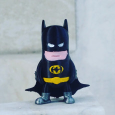3D Printable Mini Batman by Wekster