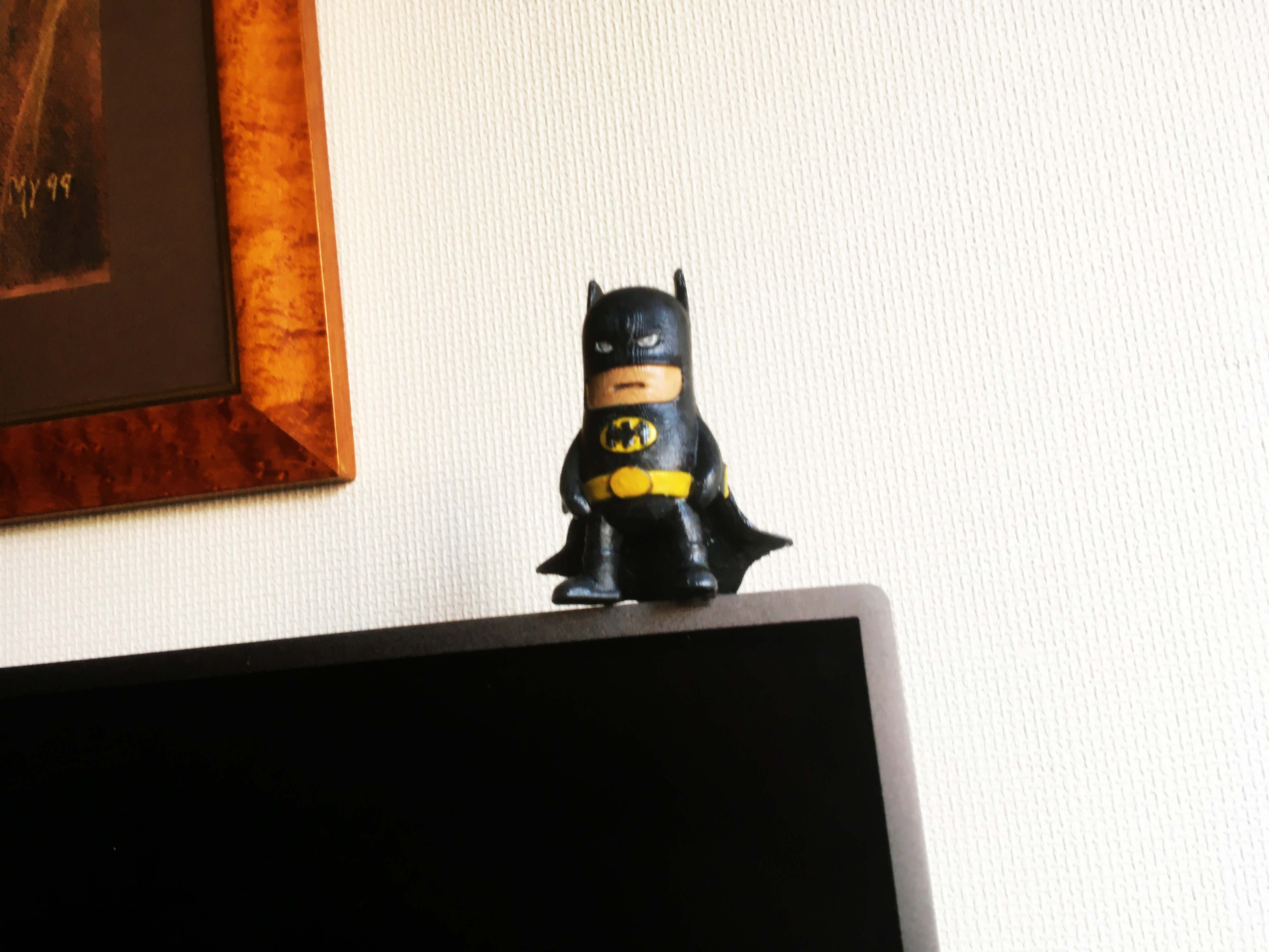 3D Printable Mini Batman by Wekster