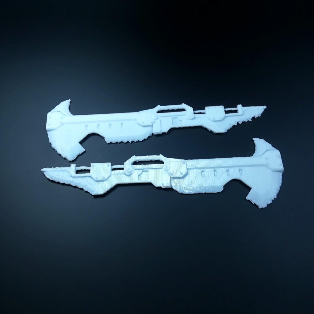 3D Printable blade by Austin Andersen