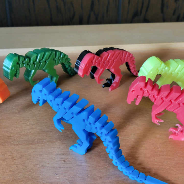 3D Print of Flexi Raptor by rextruction