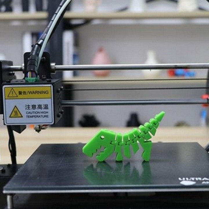 3D Print of Flexi Raptor by ANYCUBIC