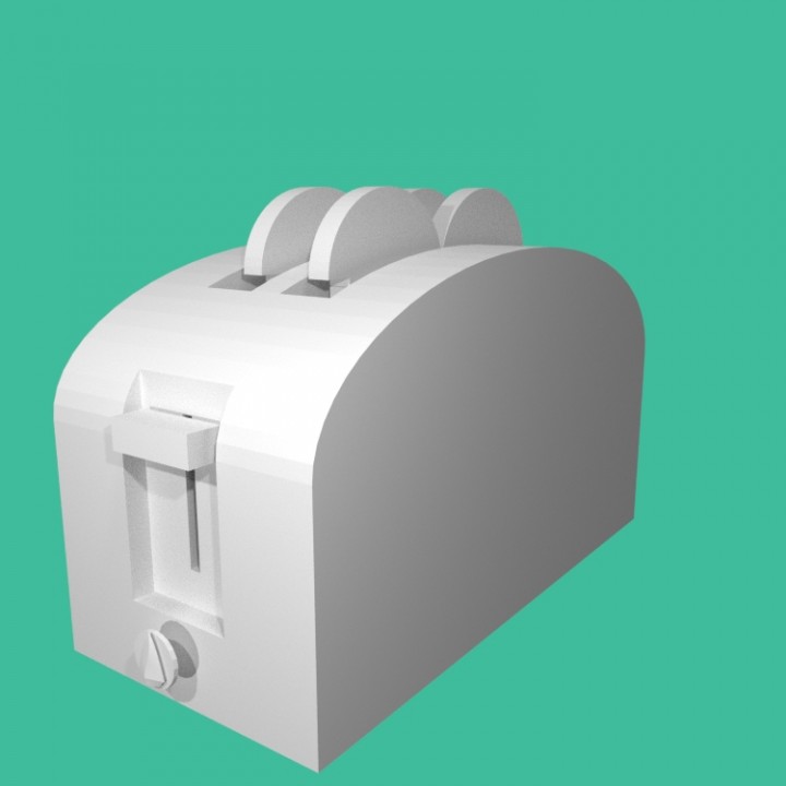 3D Printable toaster by David Truong