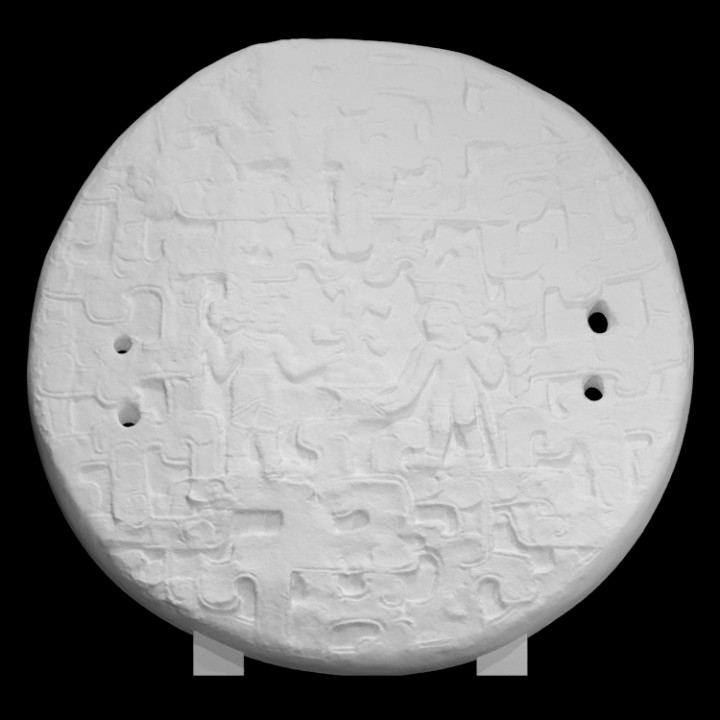 3D Printable Pirite Mirror by Scan The World