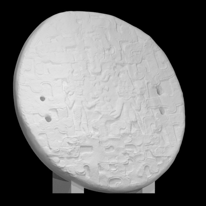 3D Printable Pirite Mirror by Scan The World