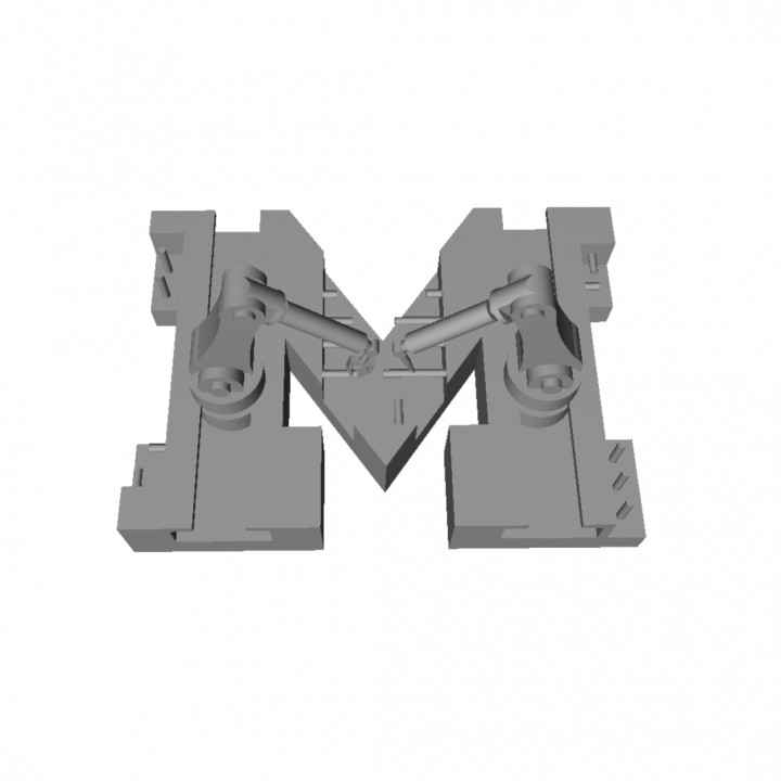 3D Printable Fabricating the University of Michigan by Timothy Do