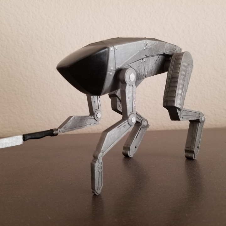 3D Print of Black Mirror - Metalhead - Dog by Neps