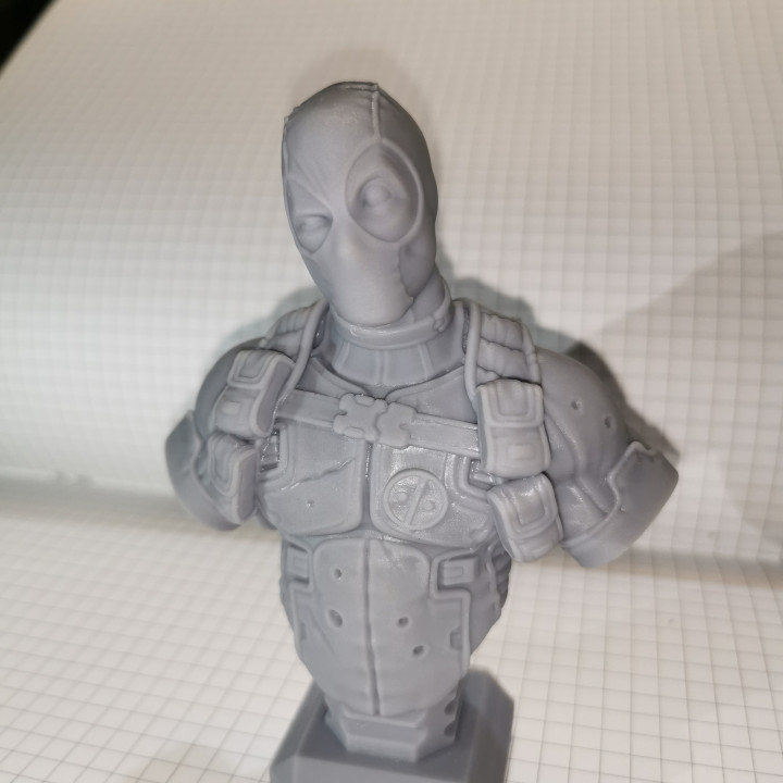 3D Print of Deadpool Bust (Classic Edition) by stefanocanonica