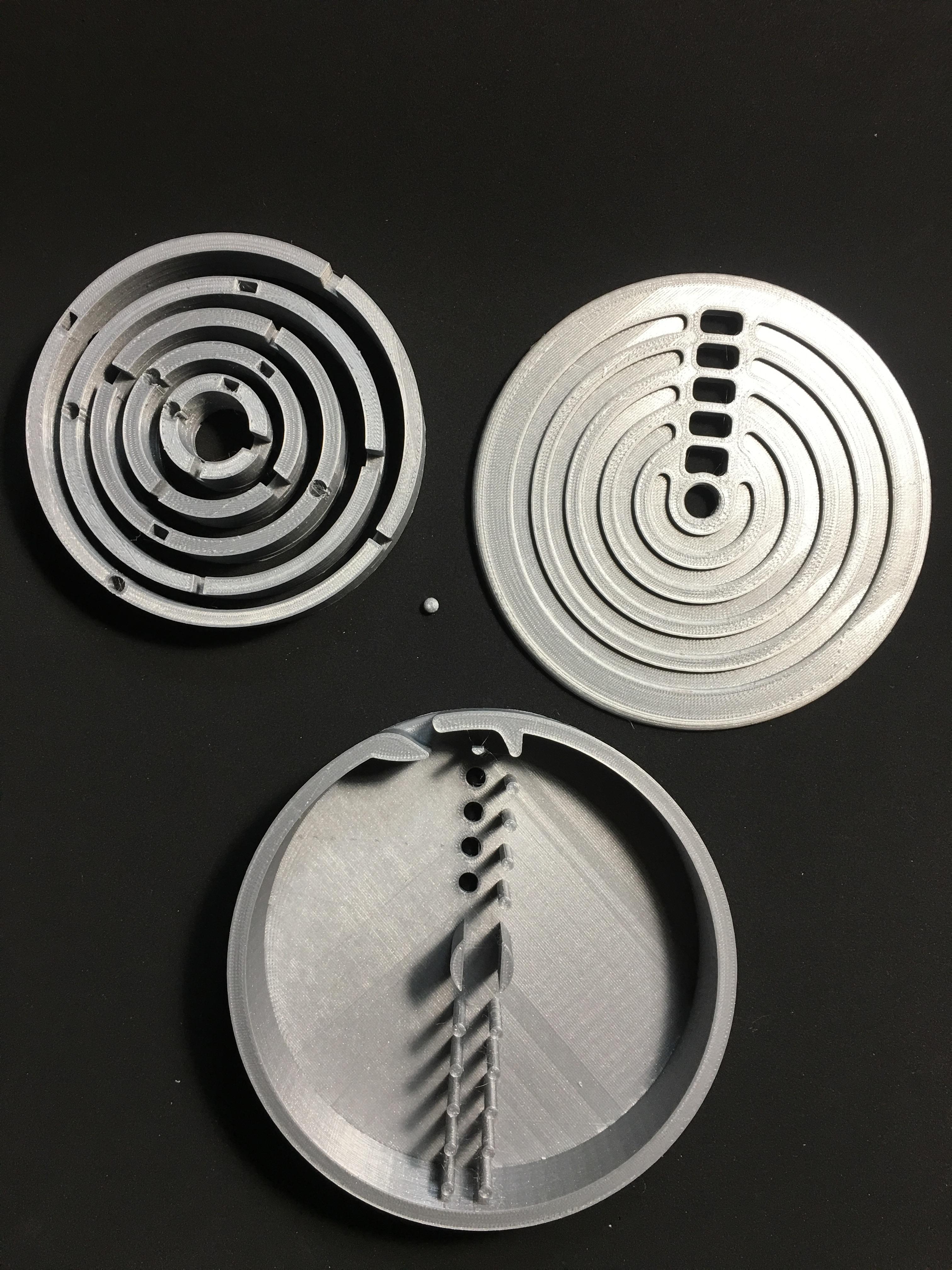 3D Printable Spin Puzzle by Kane Quartly