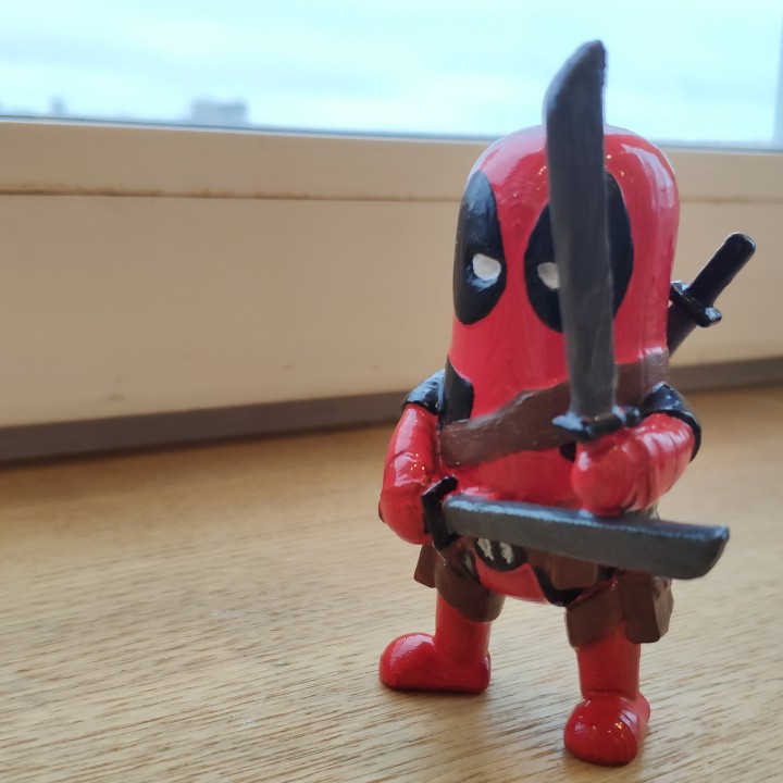 3D Print of Mini Deadpool by 572691