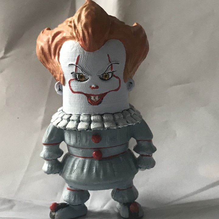 3D Print of Mini Pennywise by CarlGallop