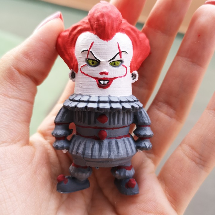 3D Print of Mini Pennywise by SerayIrmak