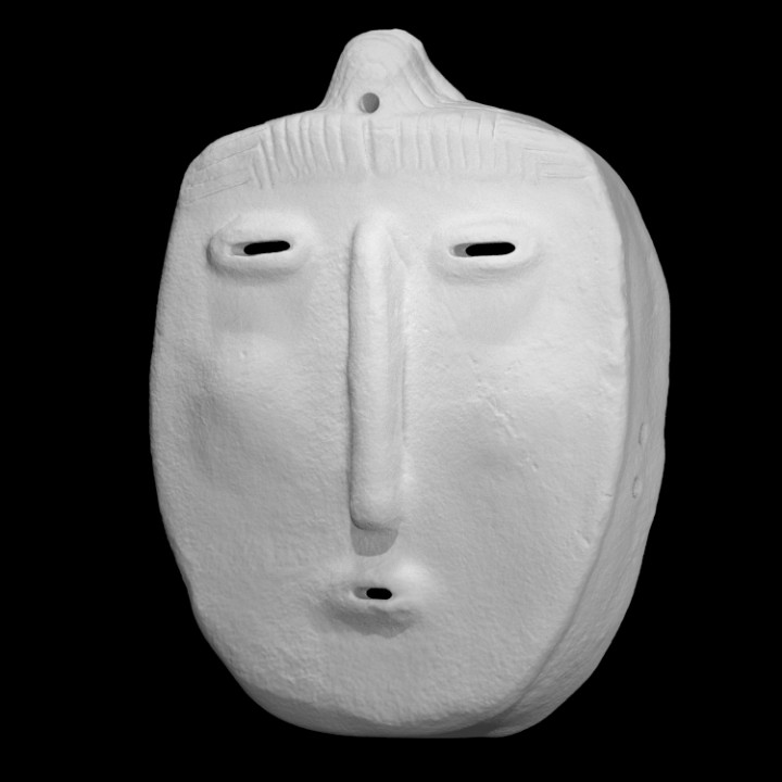 3D Printable Tolima Mask by Scan The World