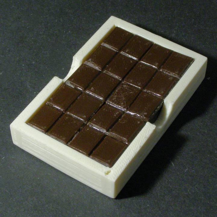 3D Printable CHOCOLATE BOX PUZZLE by Mark Ingle