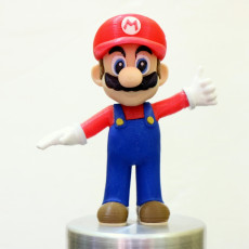 3D Printable Mario from Mario games - Multi-color by Bruno Pitanga Maia