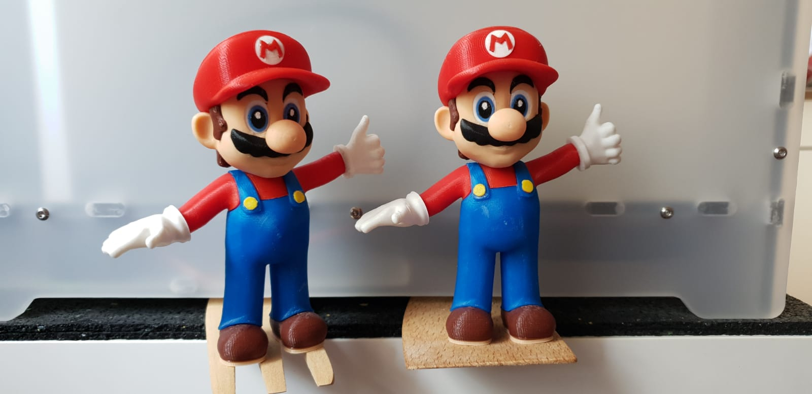 3D Printable Mario from Mario games - Multi-color by Bruno Pitanga Maia