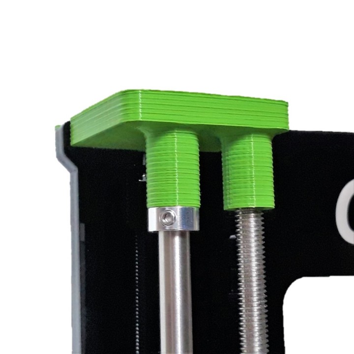 3D Printable Support Z axle for Prusa i3 3D printer by Corentin Paquet