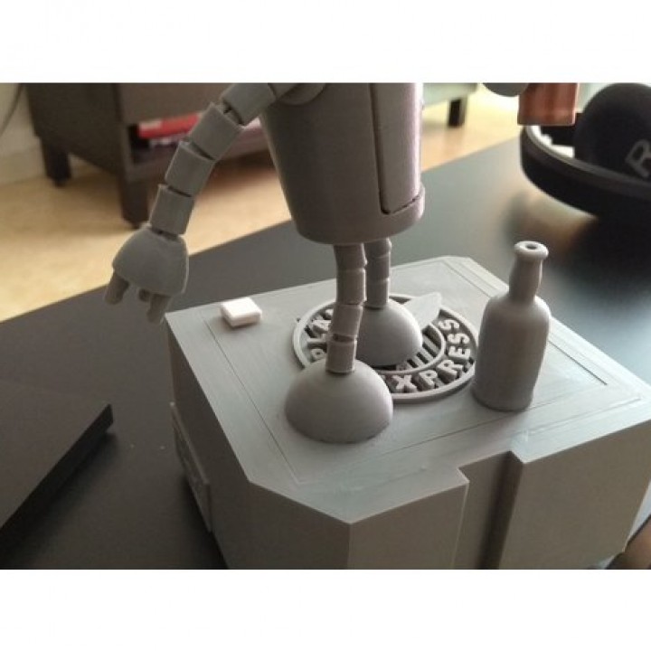 3D Printable Bender speaker bluetooth // Enceinte bluetooth Bender by ...