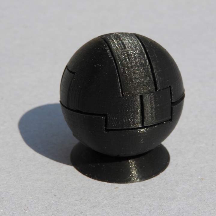 3D Printable Puzzle - sphere by Agi Gonda