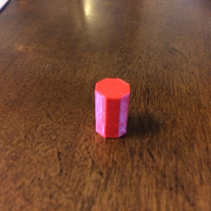 3D Printable Imperial Game Space Marker by Gavin E