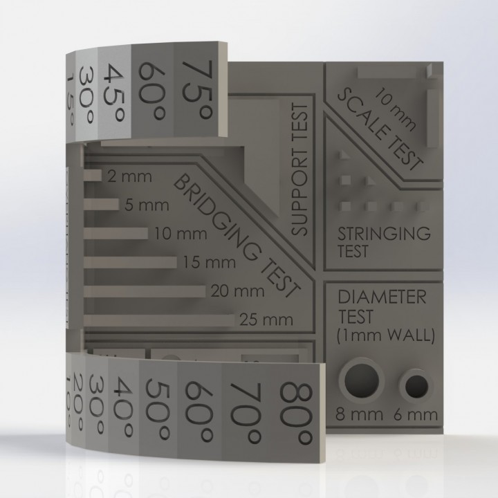 3D Printable All In One 3D printer test (MINI) by Marián Trpkoš