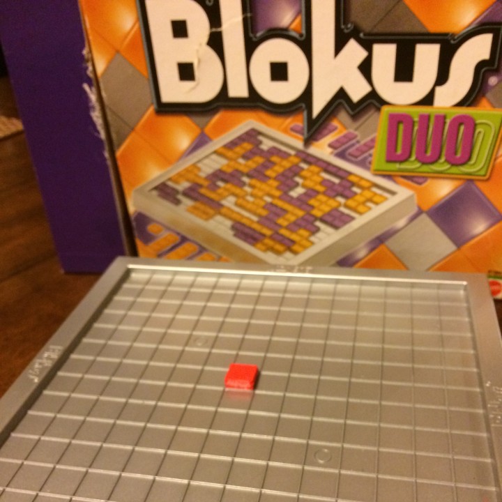 3D Printable Blockus Duo 1x1 by Gavin E