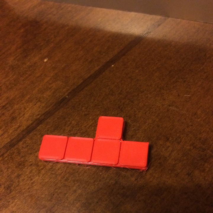 3D Printable Blockus Duo 1x4 +1 by Gavin E