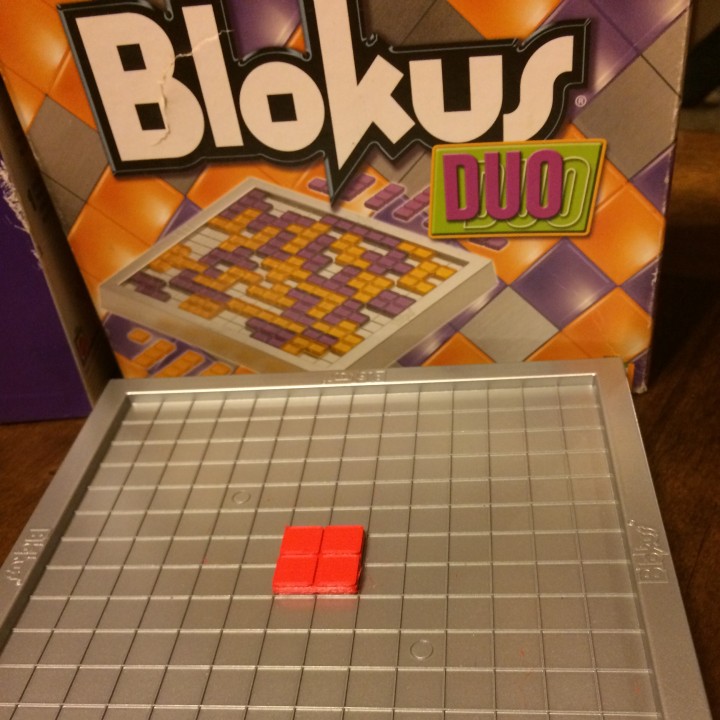 3D Printable Blockus Duo 2x2 by Gavin E