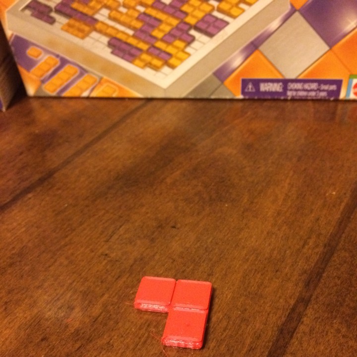 3D Printable Blockus Duo Corner Piece by Gavin E