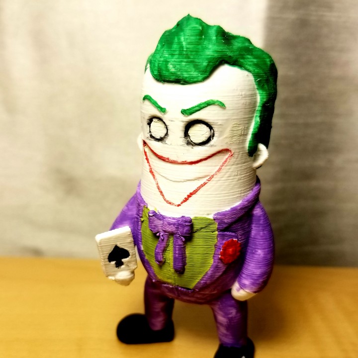 3D Print of Mini Joker by JuniorGeneral