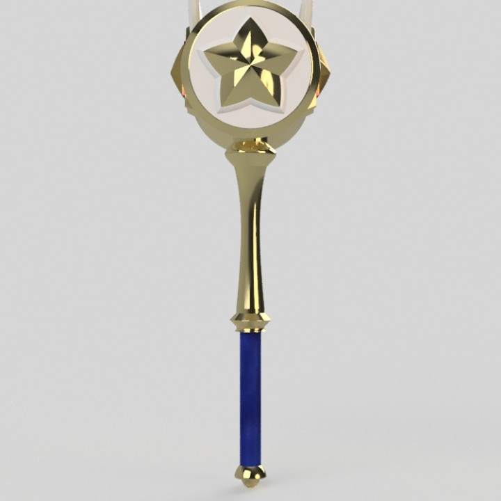 3D Printable Star Guardian Poppy Hammer - League of Legends by Mr Pink ...
