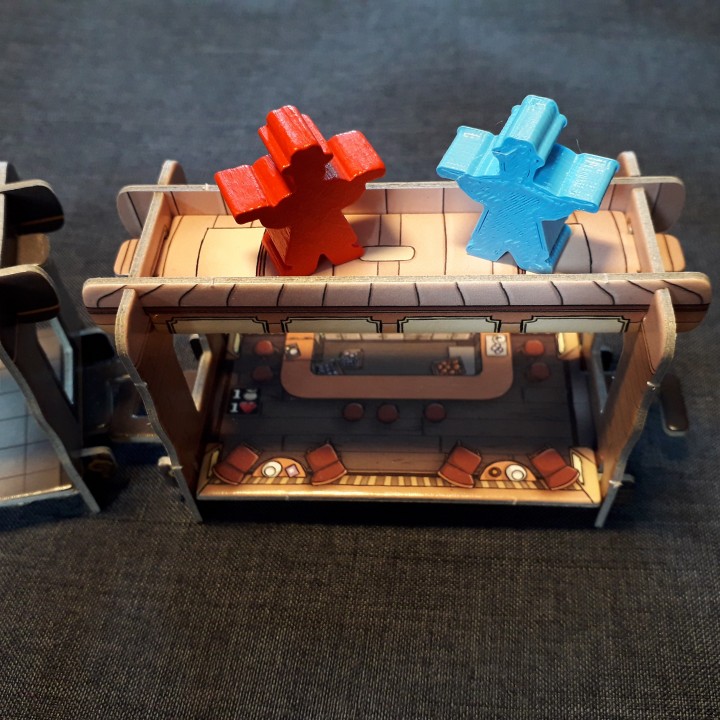 3D Printable Cowboy - Colt Express by Jérôme Pirotte